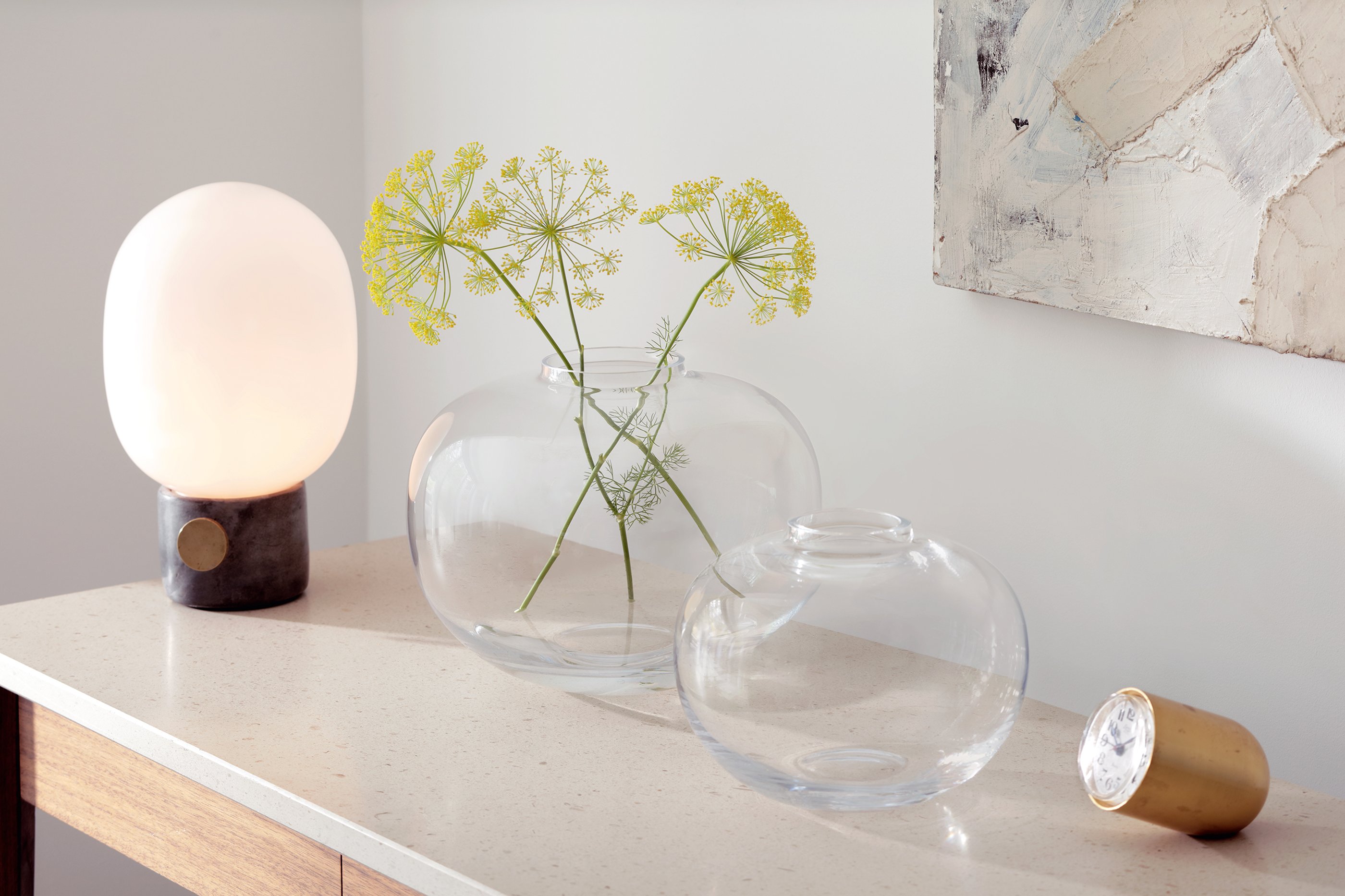 Posy Vase H17.5cm, Clear | Flower Collection | LSA Interior