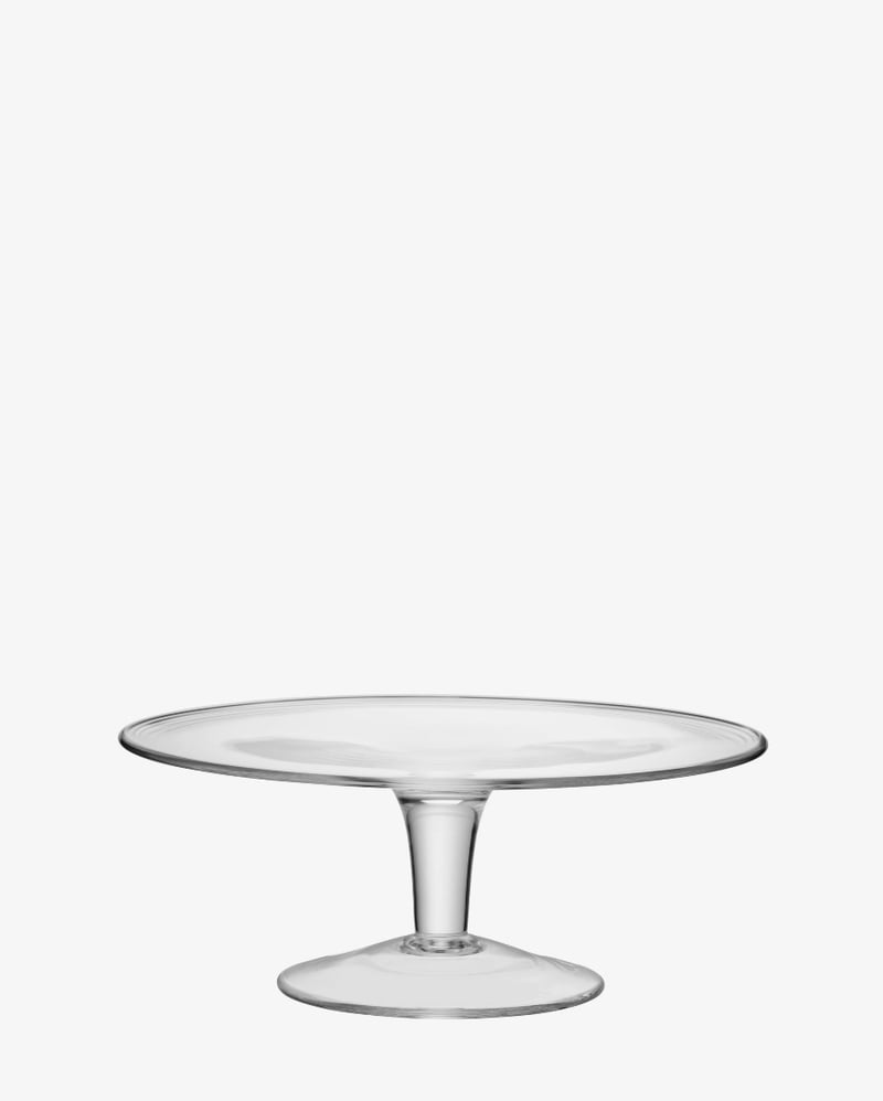 Cakestand 12.25in, Clear | Serve | LSA Tableware