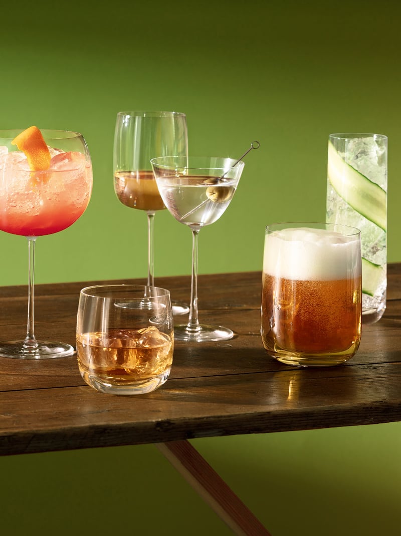 Gin Glasses Handmade Drinkware Lsa International