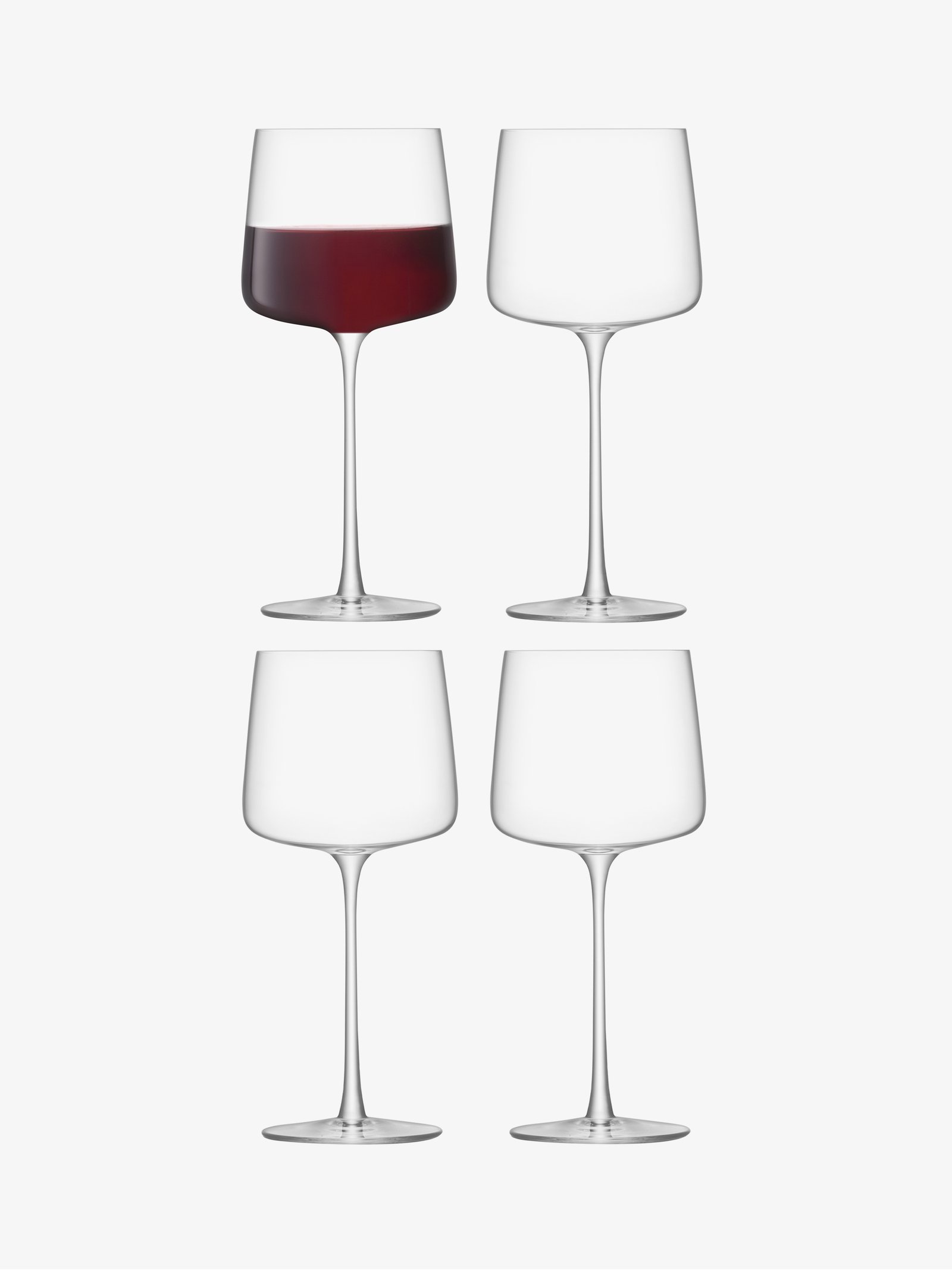 Wine Glass 400ml, Clear | Metropolitan | LSA Drinkware