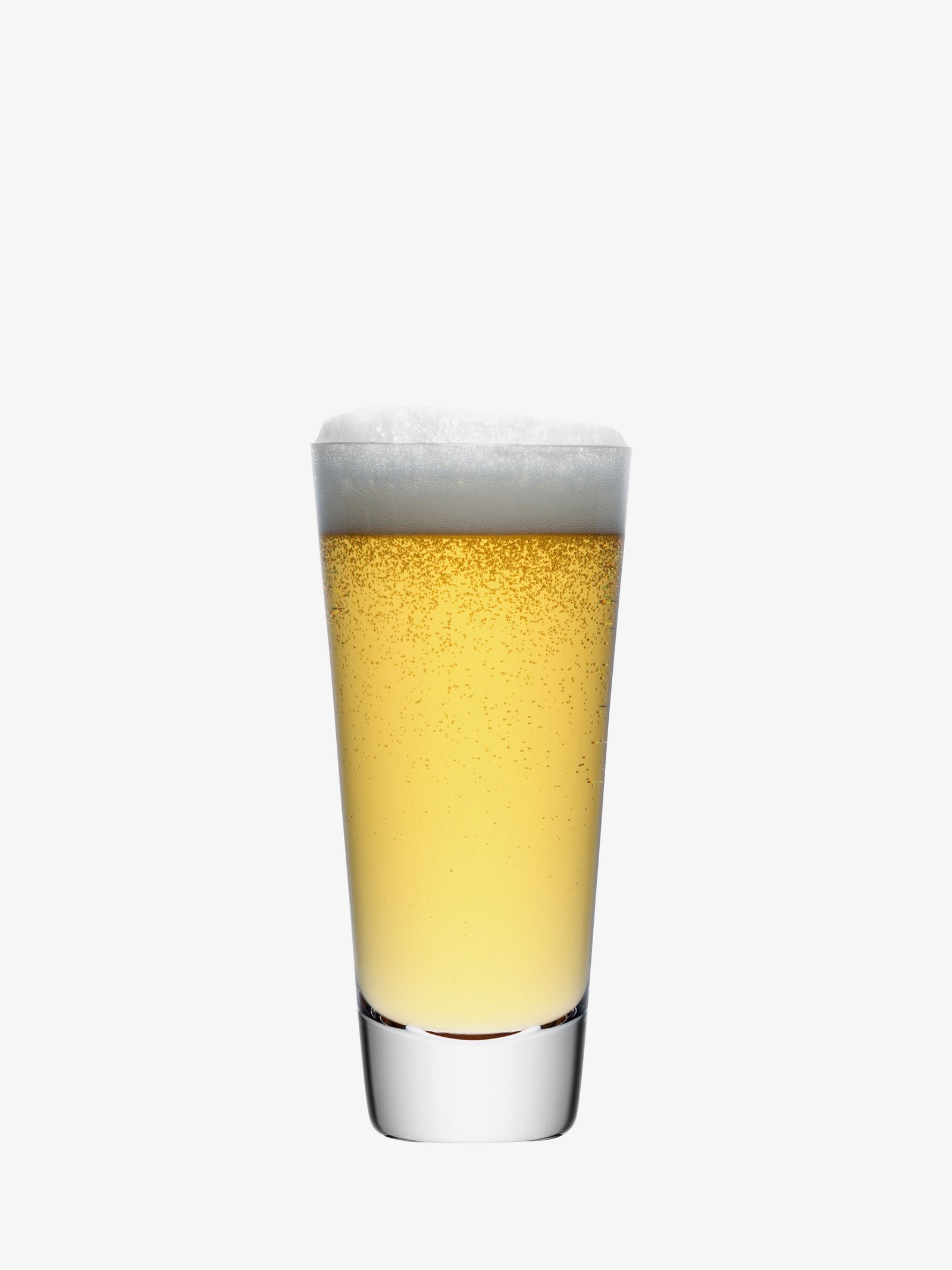 Lager Glass x 2 600ml, Clear | Madrid Collection | LSA Drinkware