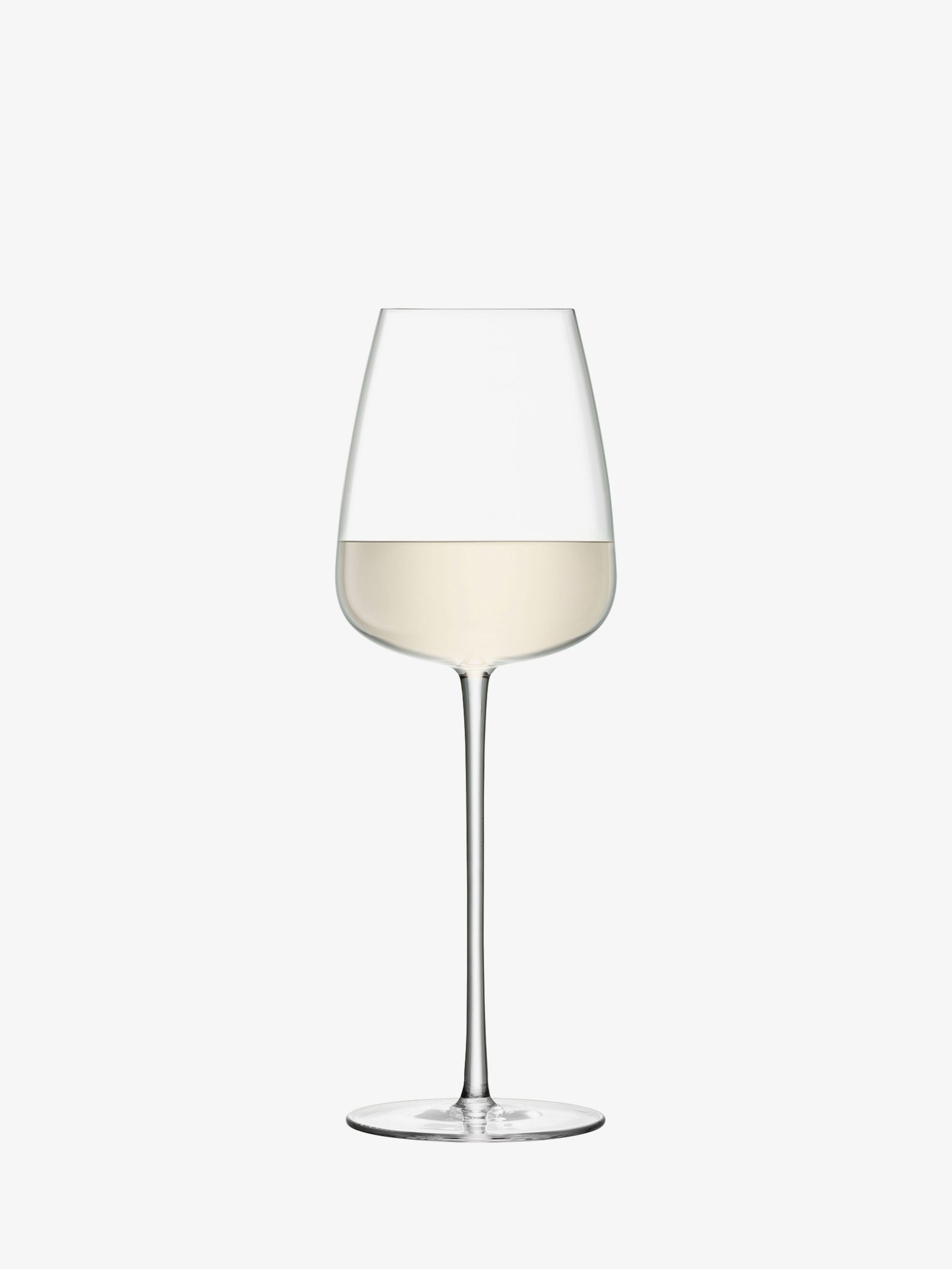 White Wine Glass x 2 490ml, Clear | Wine Culture | LSA Drinkware