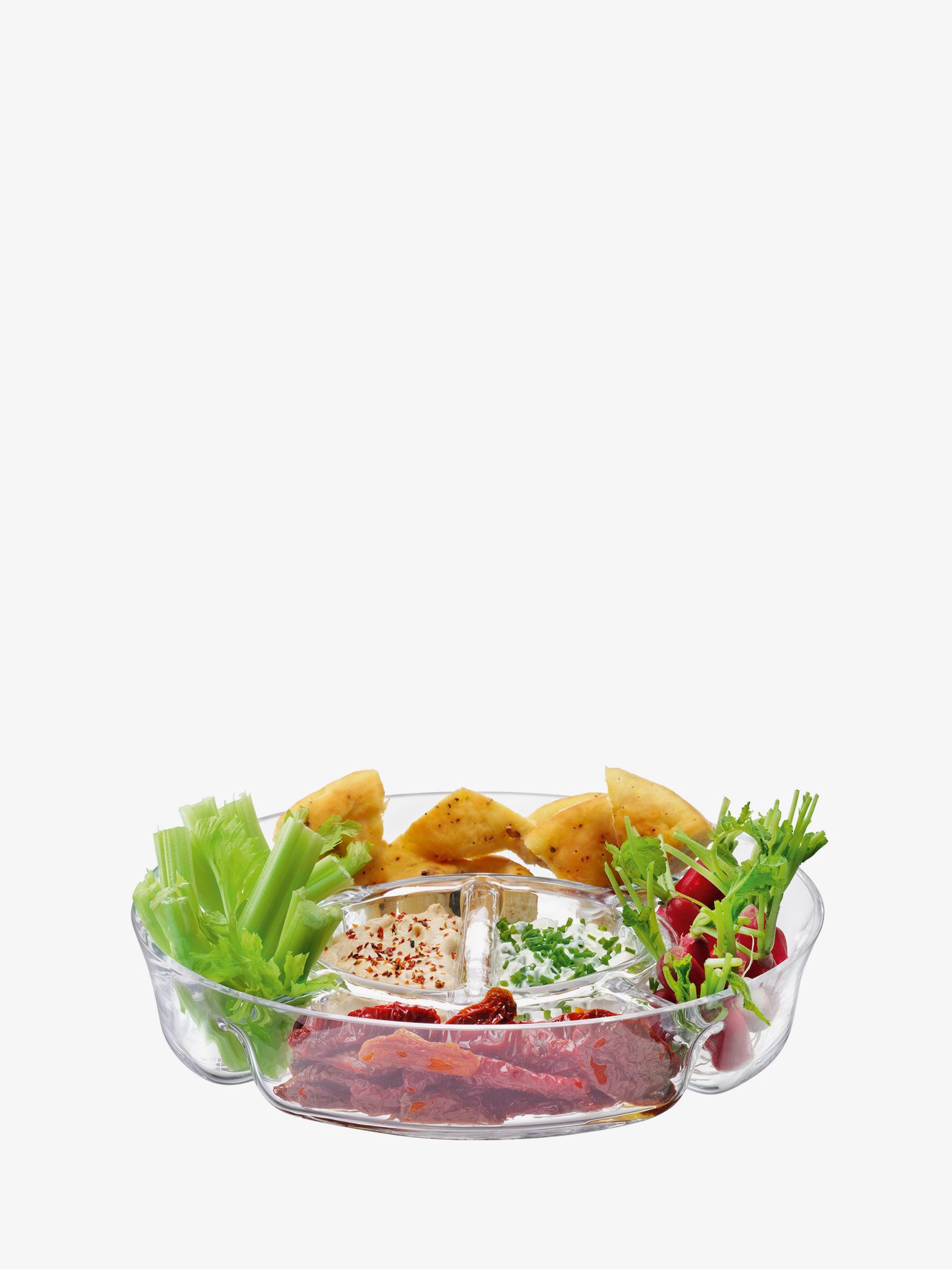 Multi Platter 35cm, Clear | Serve Collection | LSA Tableware