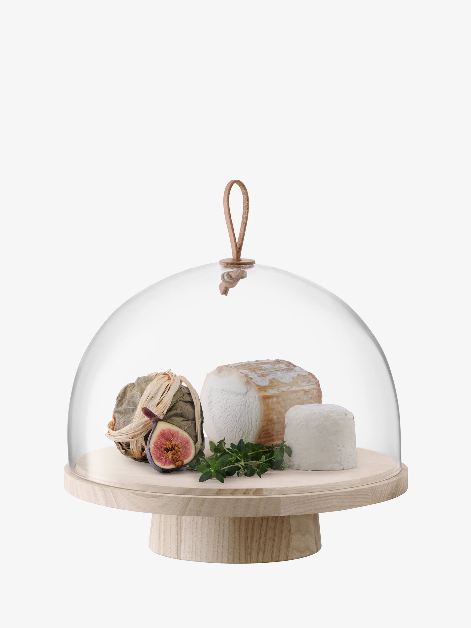 Ash Stand & Dome 11in, Clear | Ivalo | LSA Tableware