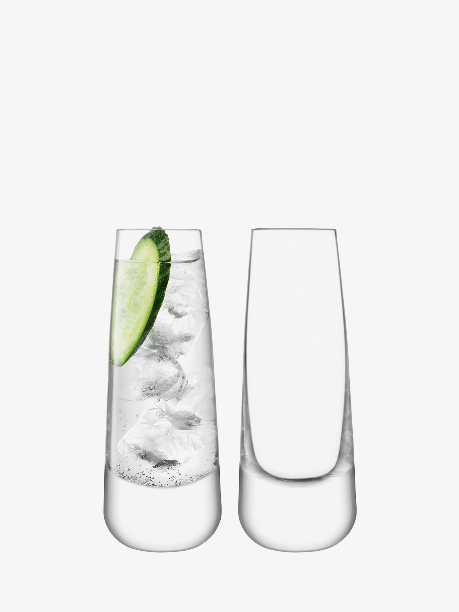 Long Drink Glass x 2 310ml, Clear | Bar Culture Collection | LSA Drinkware