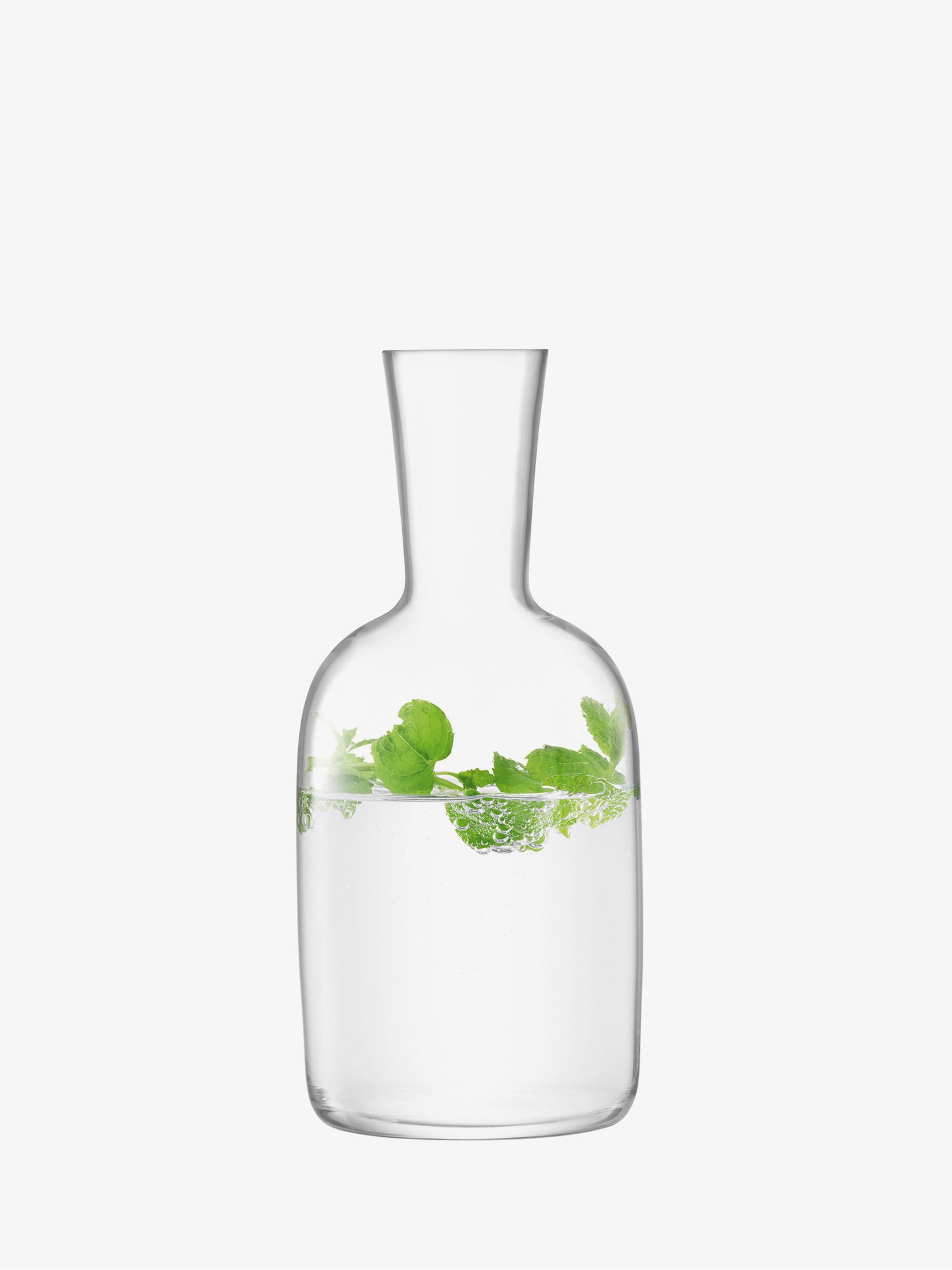 Water Carafe 1.1L, Clear | Borough Collection | LSA Drinkware