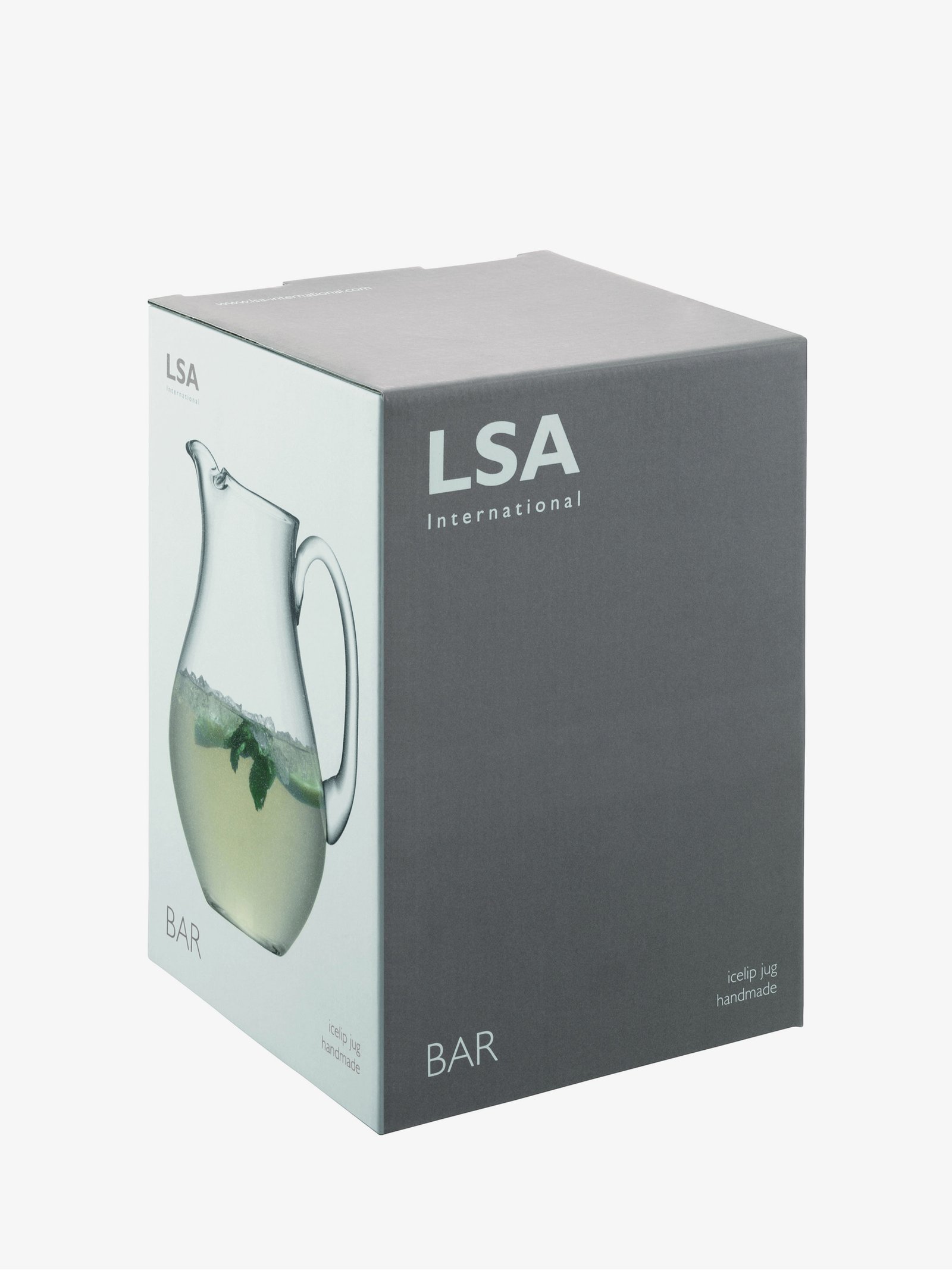 Icelip Jug 2.65L, Clear | Bar Collection | LSA Drinkware