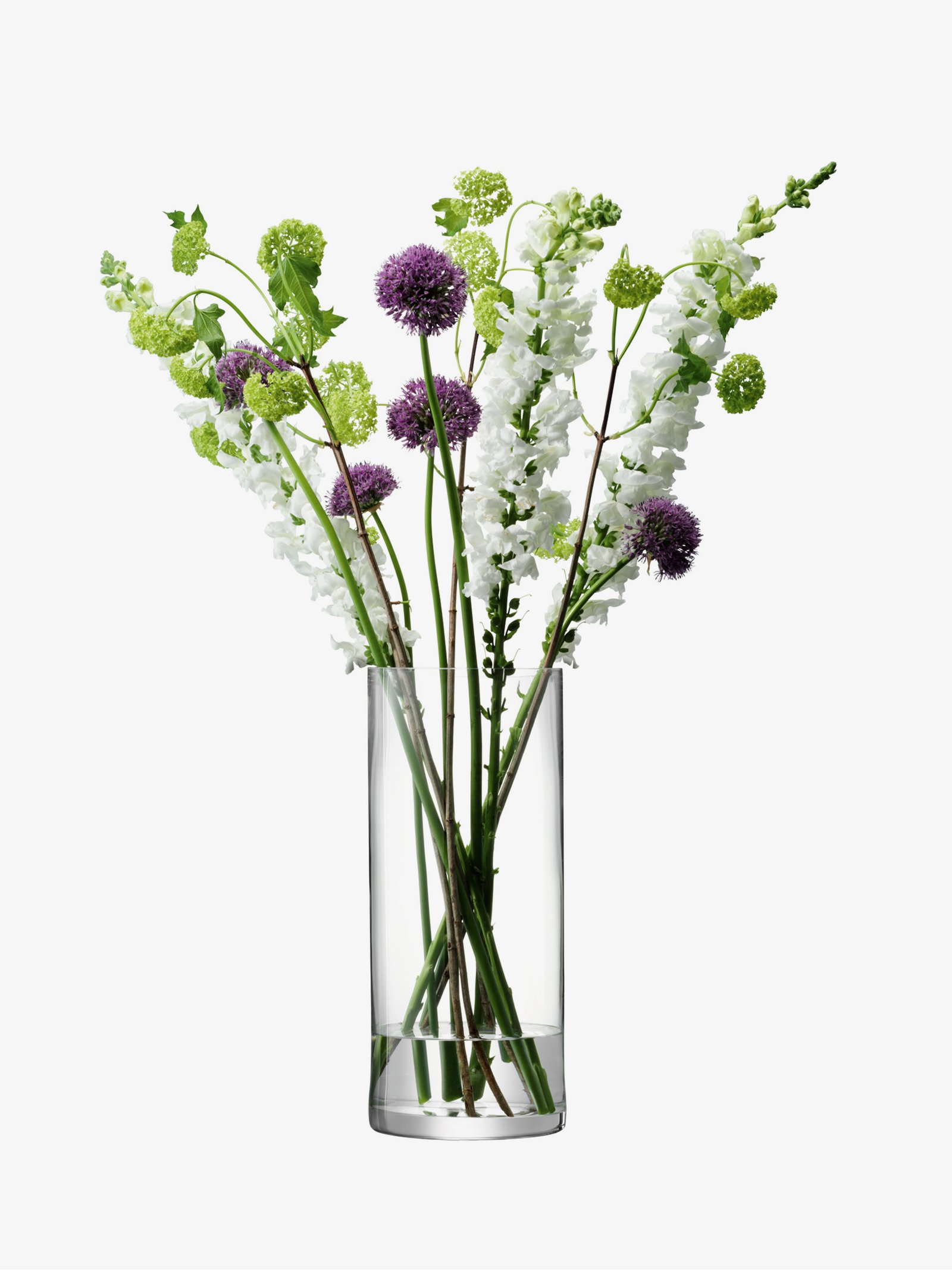 Vase H42cm, Clear | Column Collection | LSA Interior