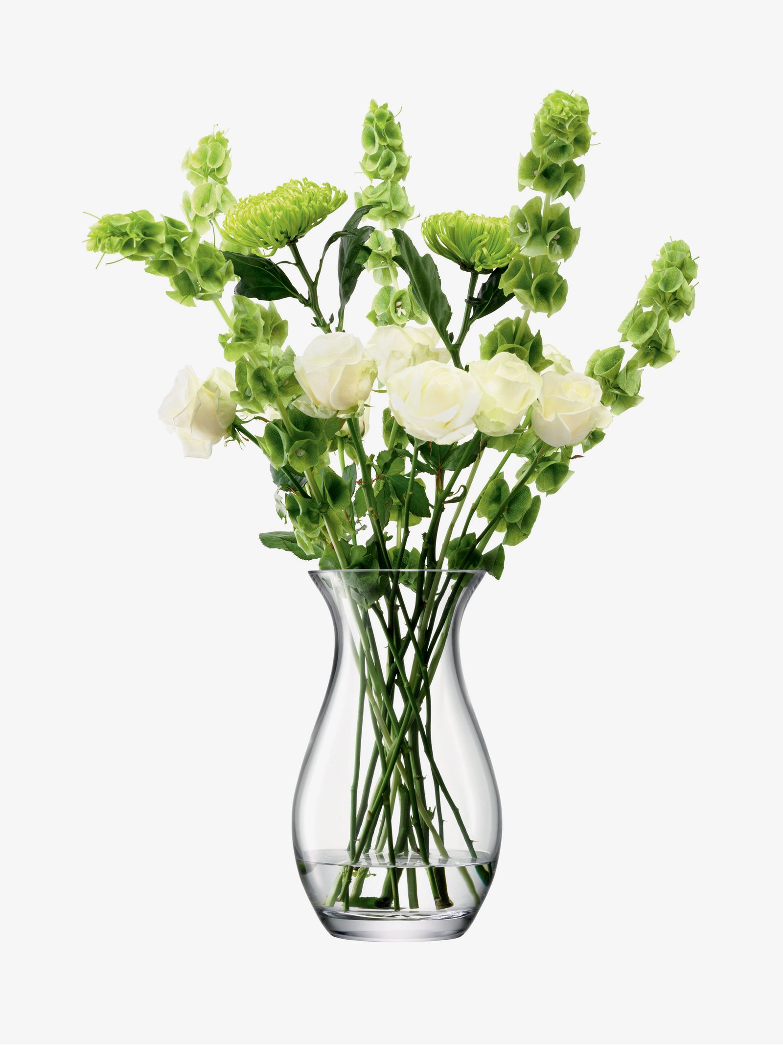Grand Posy Vase H32cm, Clear | Flower Collection | LSA Interior