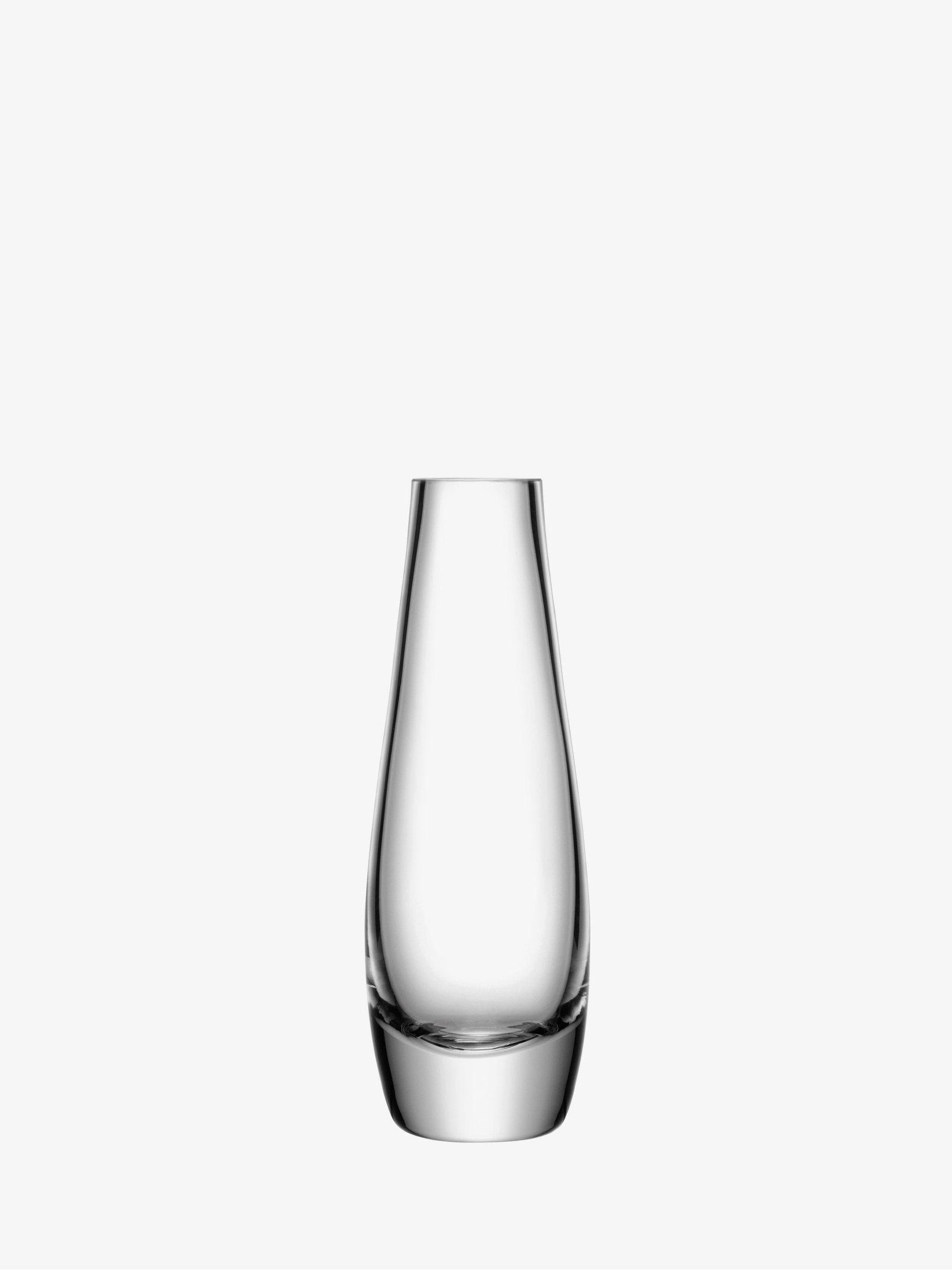 Single Stem Vase H17cm, Clear | Flower Collection | LSA Interior