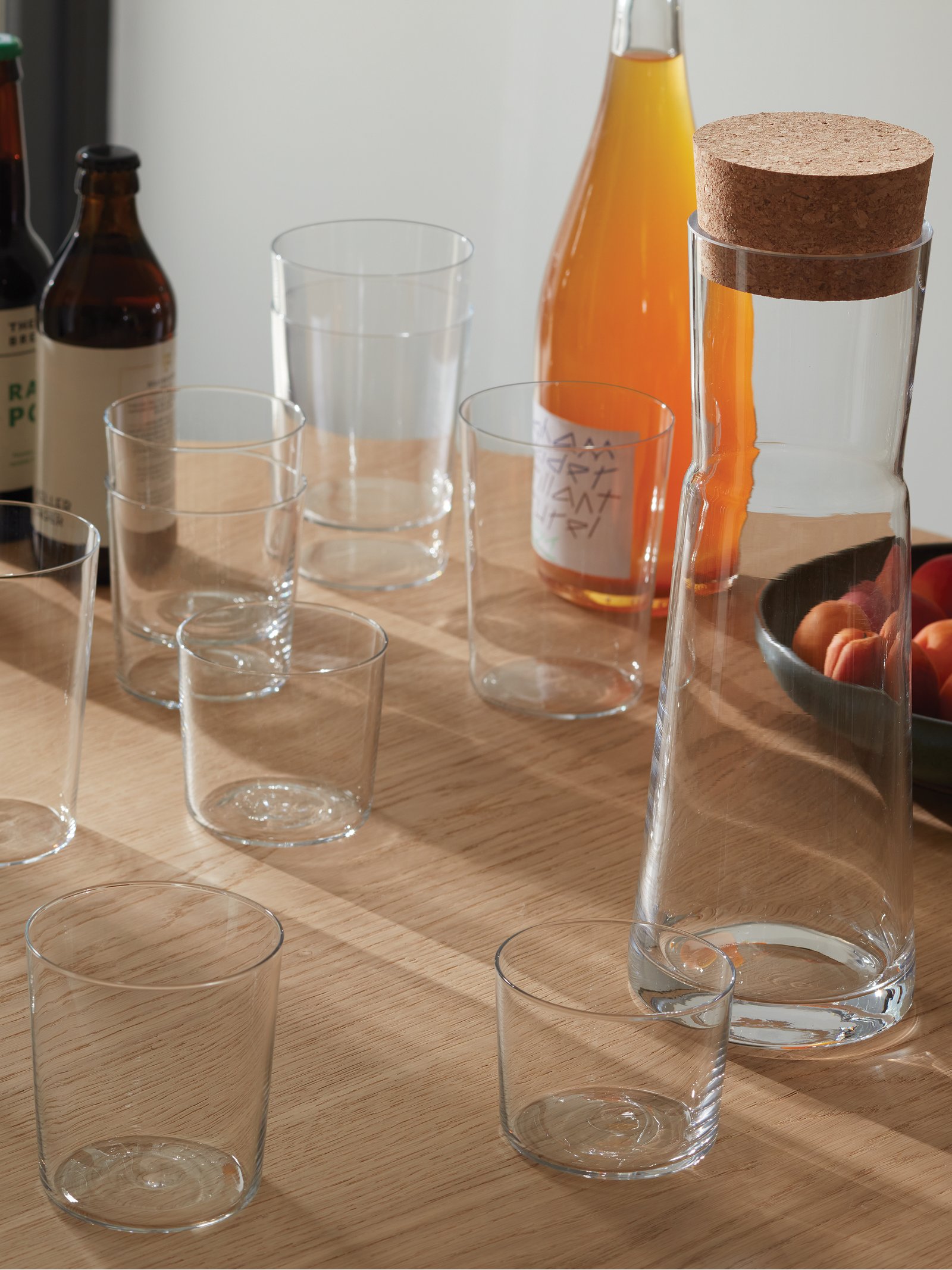 Tumbler (Small) x 4 13oz, Clear | Gio | LSA Drinkware