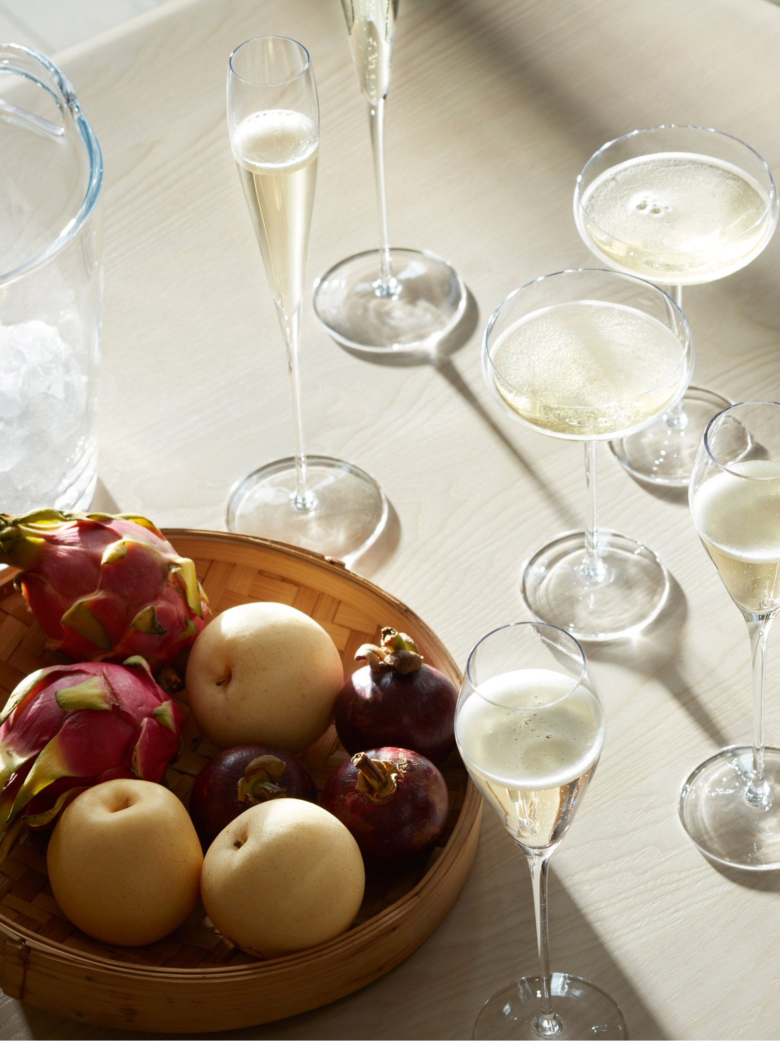 Prosecco Glass x 2 250ml, Clear | Wine Collection | LSA Drinkware