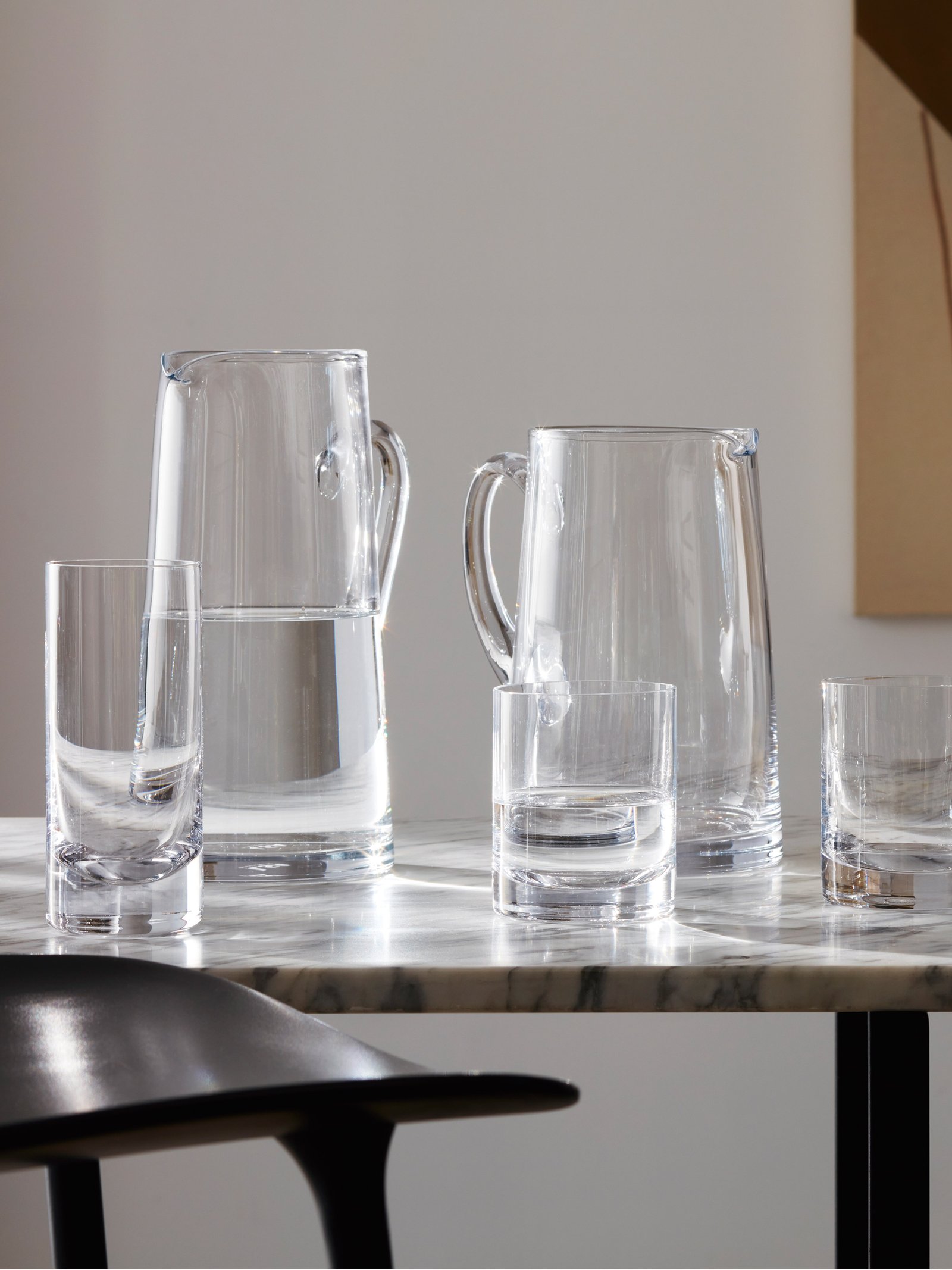 Tapered Jug 64oz, Clear | Bar Collection | LSA Drinkware
