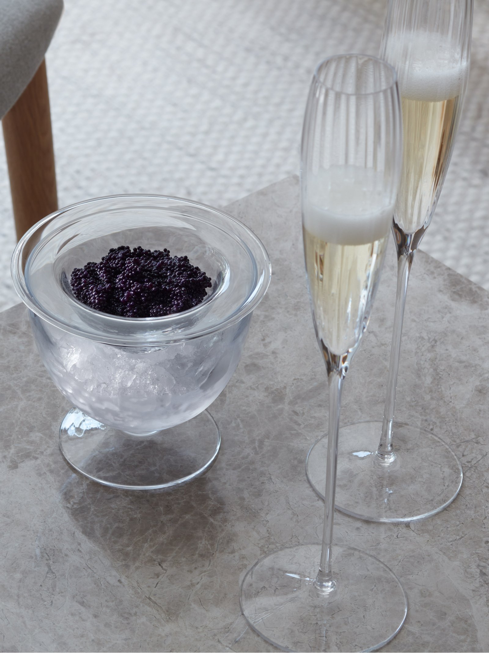 Caviar Set 14cm, Clear | Serve Collection | LSA Tableware