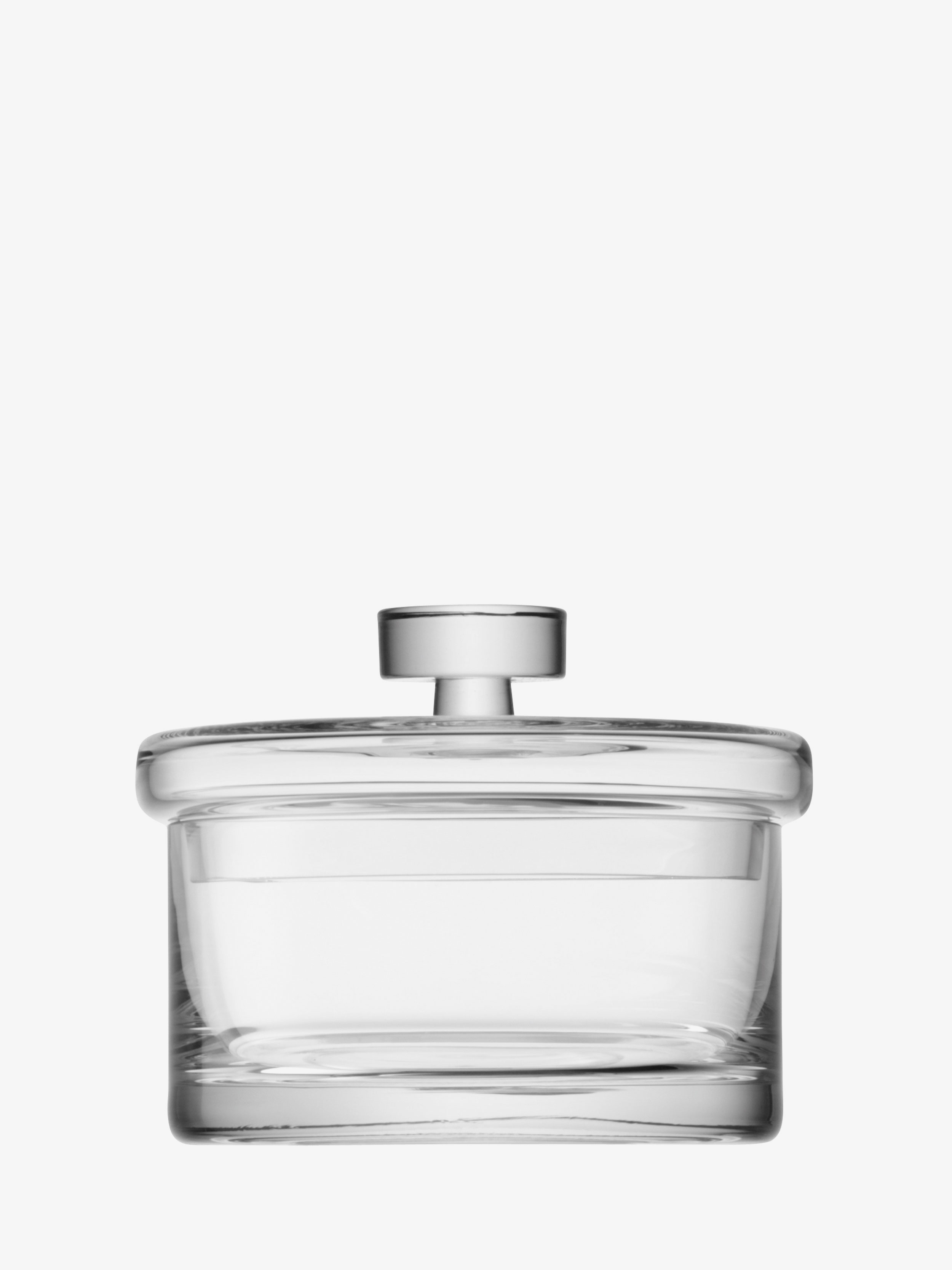 Container & Lid H11cm, Clear | Maxi Collection | LSA Tableware